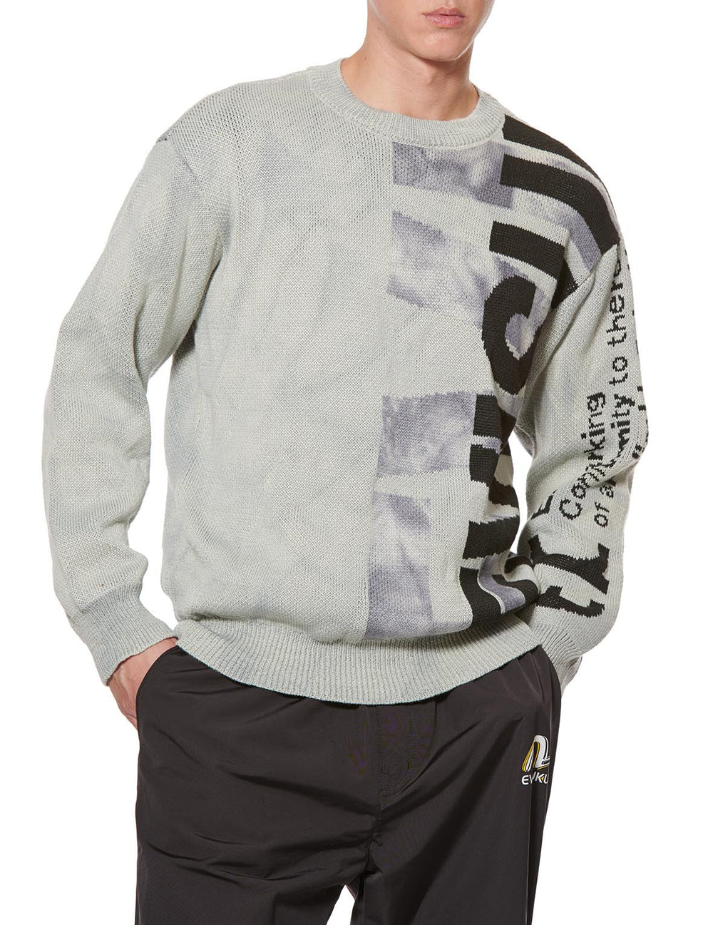 Glacier Logo Wool Sweater – EVISU