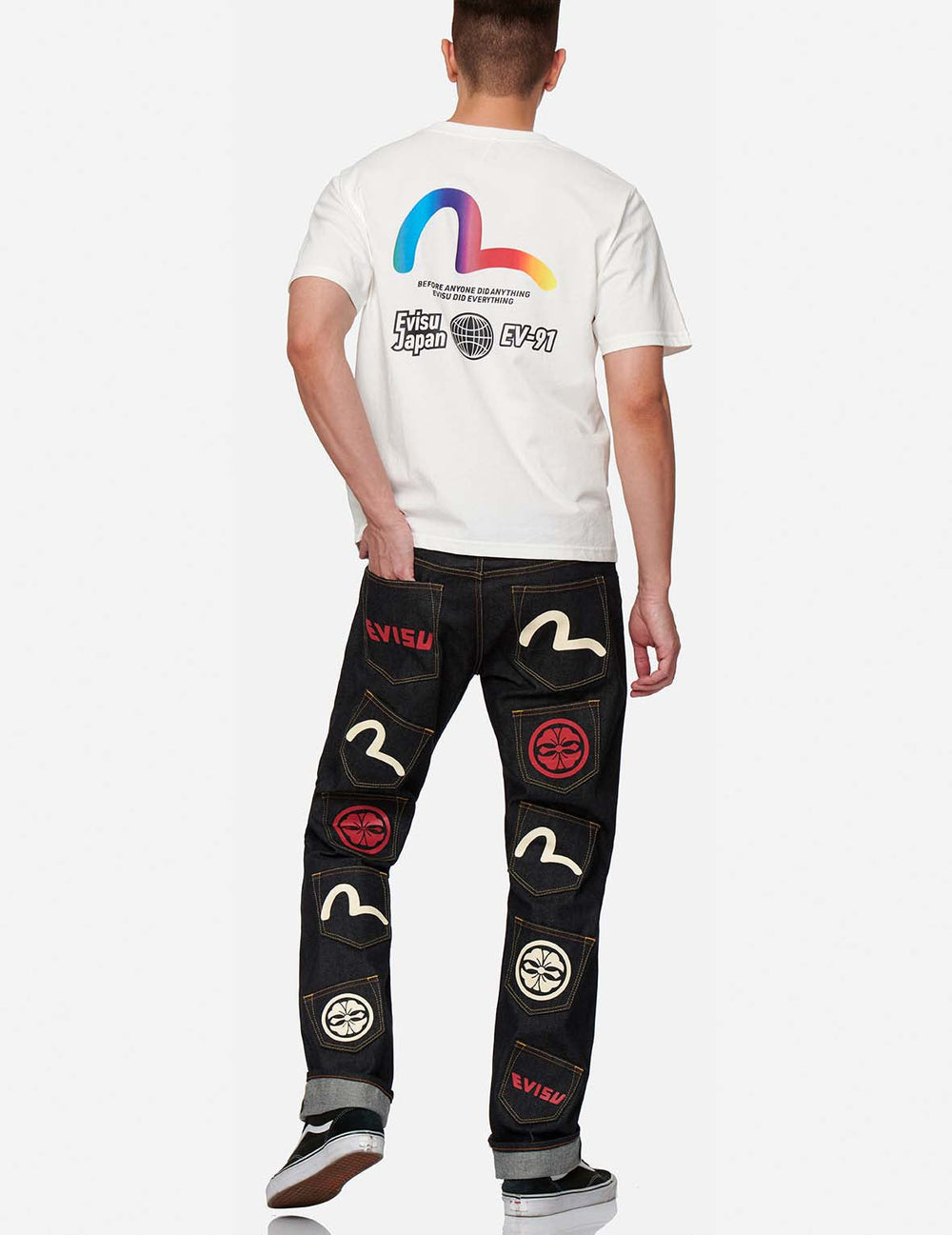 Multi Pocket Regular Straight Fit Jeans #2008 – EVISU