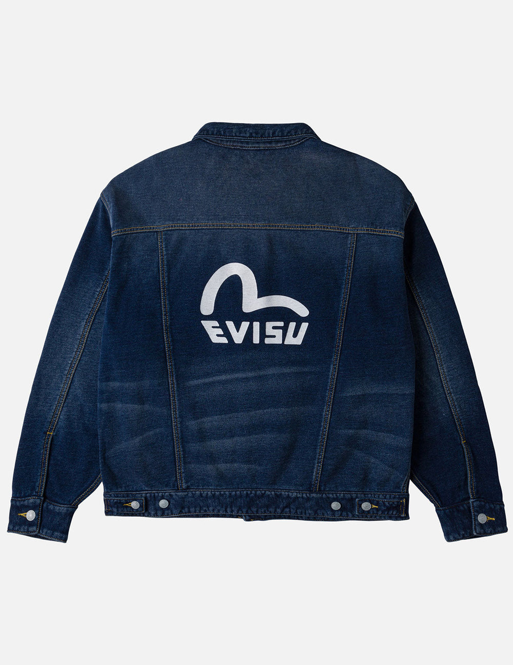 Washed Type 1 Denim Patchwork Jacket – EVISU