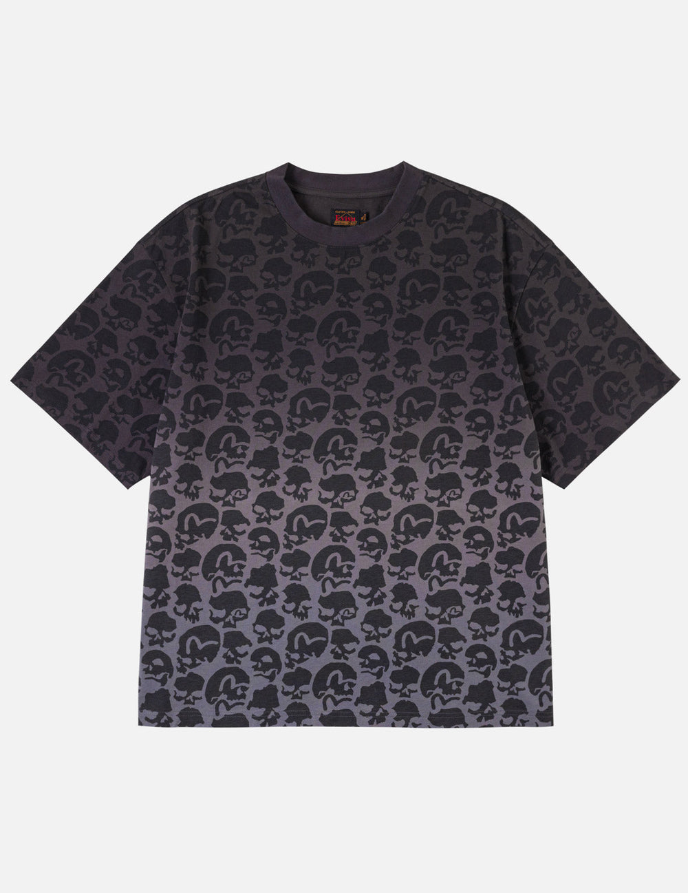 All-over Skulls and Seagulls print T-shirt – EVISU